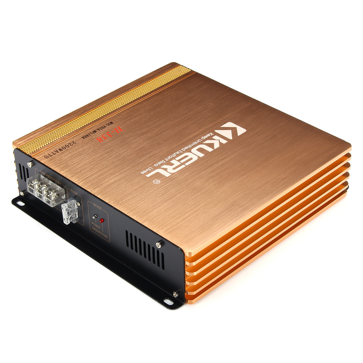 DC 12V 2200W 2 Channel Mini HiFi Car Amplifier Board Speaker ...