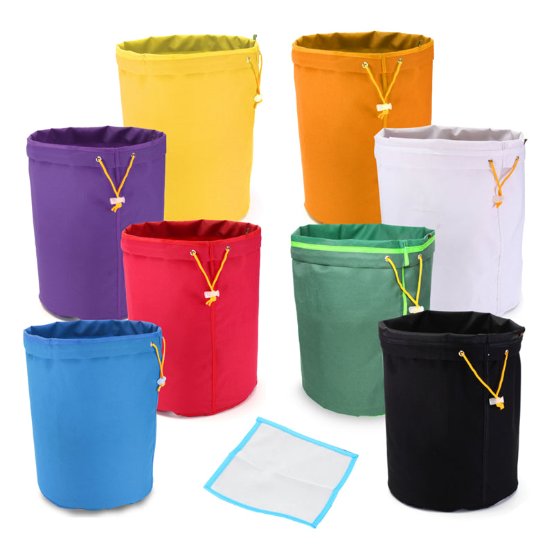 5 Gallon Filter Hash Bag Ice Bubble Herbal Plant Extractor With Pressi ...