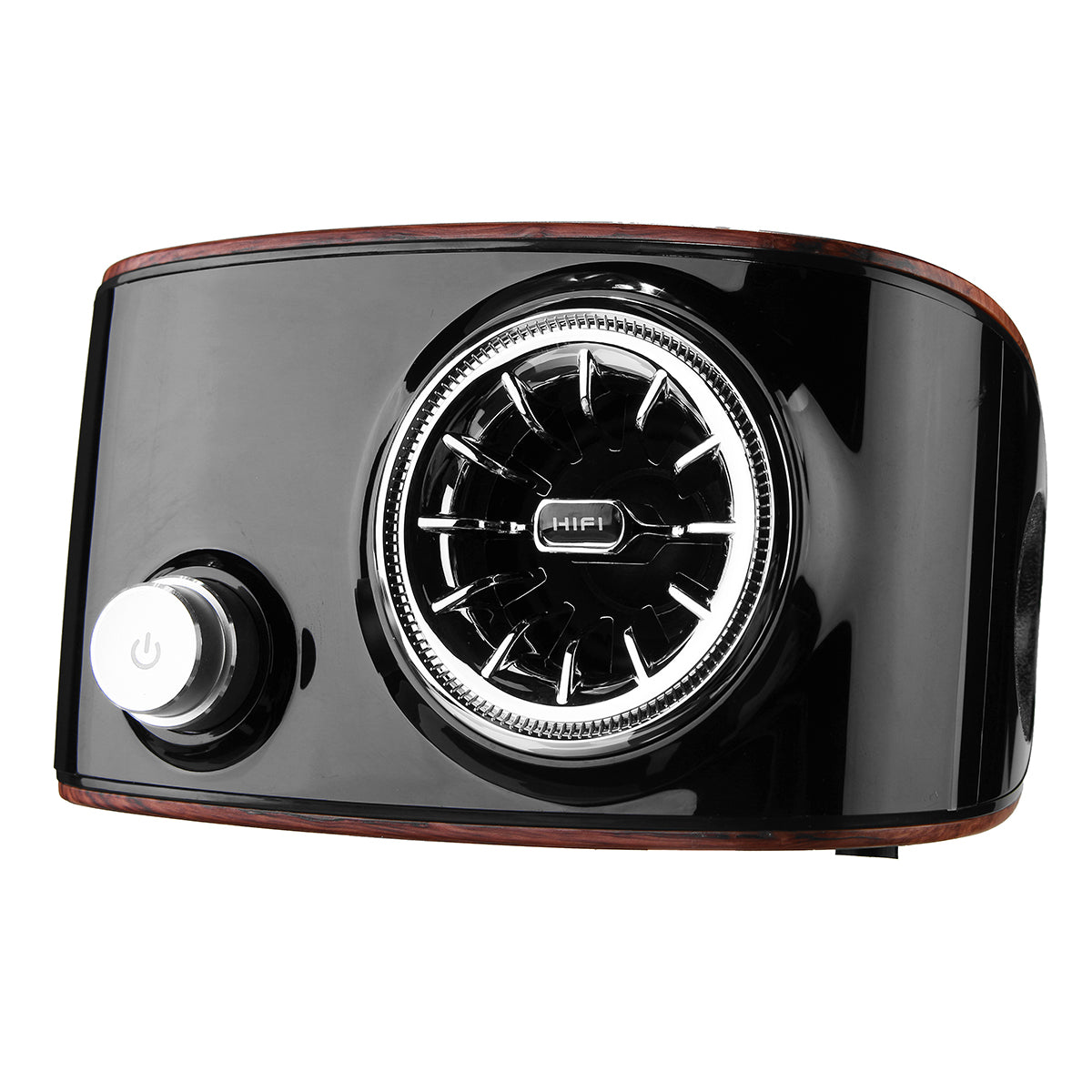 SENBOWE I9 Touch Control Bluetooth 360 Degree Rotating Wood Grain Wire ...