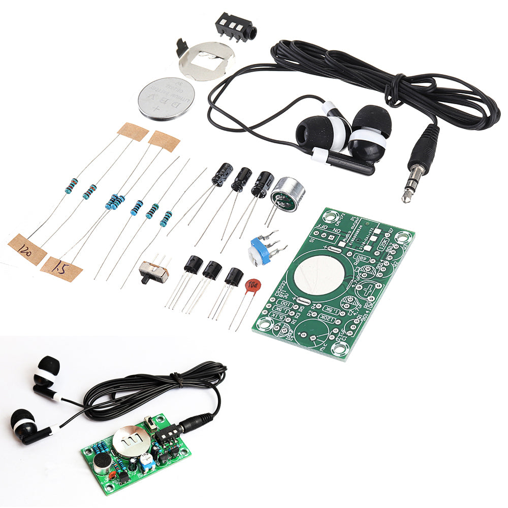DIY Electronic Kit Set Hearing Aid Audio Amplification Amplifier Pract ...