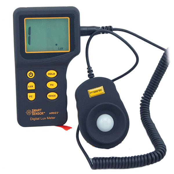 SMART SENSOR AR823+ Digital illuminometer Brightness Detector Light Me ...