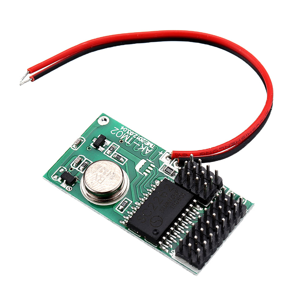 DC5-12V With Coded Wireless Transmitter Module 433MHz Remote Control ...