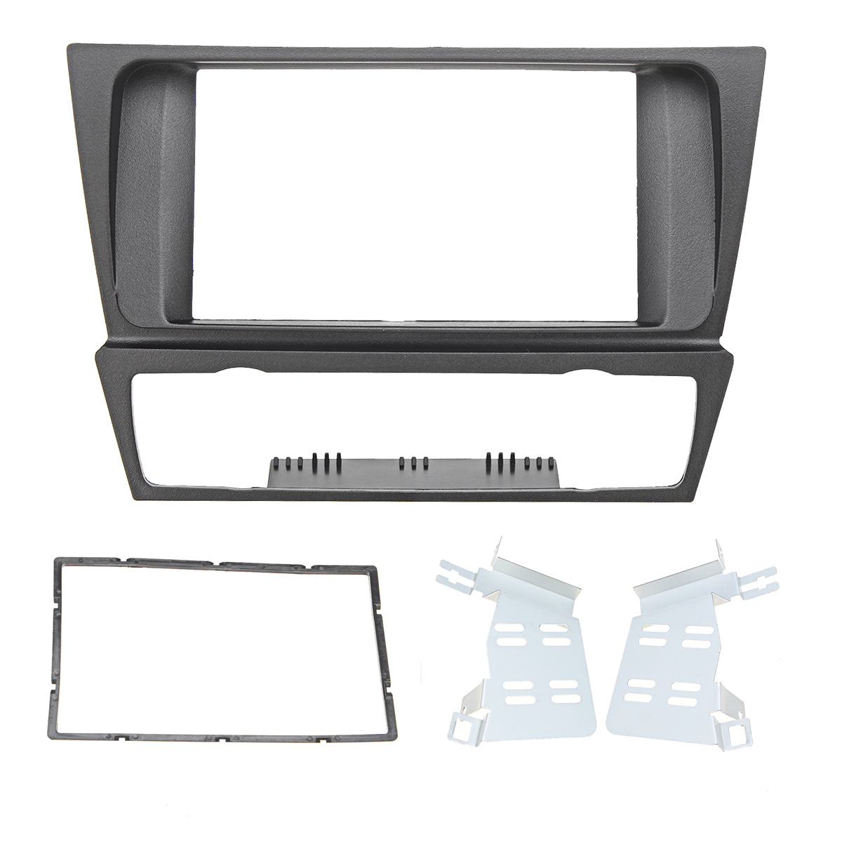 2 DIN Car Stereo Radio Fascia Panel Dashboard Frame For BMW 3 Series ...