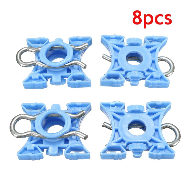 8Pcs Window Lift Regulator Sliding Pivot Clips Retainer Fastener ...