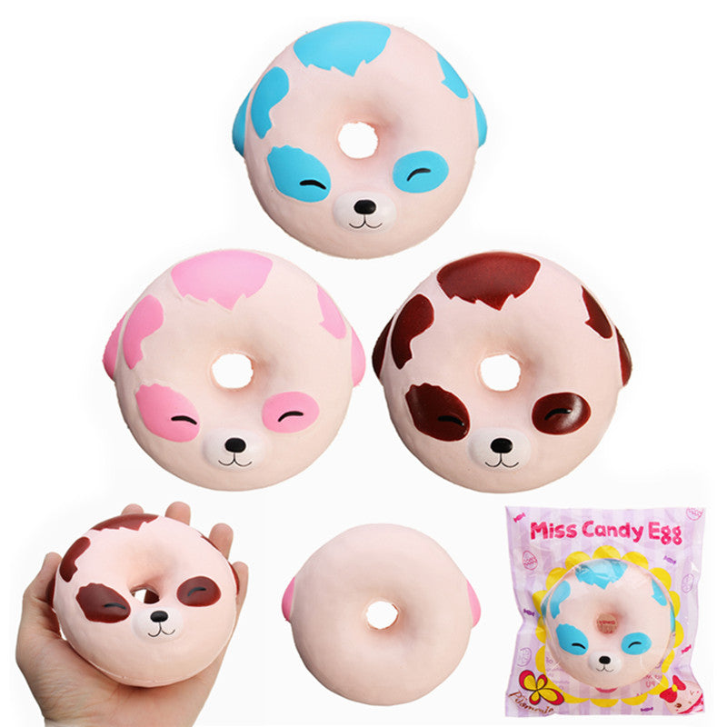 Eric Squishy Puppy Dog Donut Miss Candy Egg Soft Slow Risnig With Pack ...