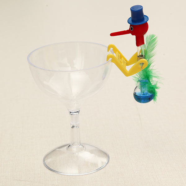 Novelty Dippy Drinking Bird With Plastic Glass – Electronic Pro