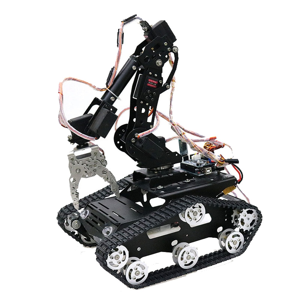 7Dof PS2 Control/WiFi Robot Arm Car Mobile Platform DIY Kit for Arduin ...