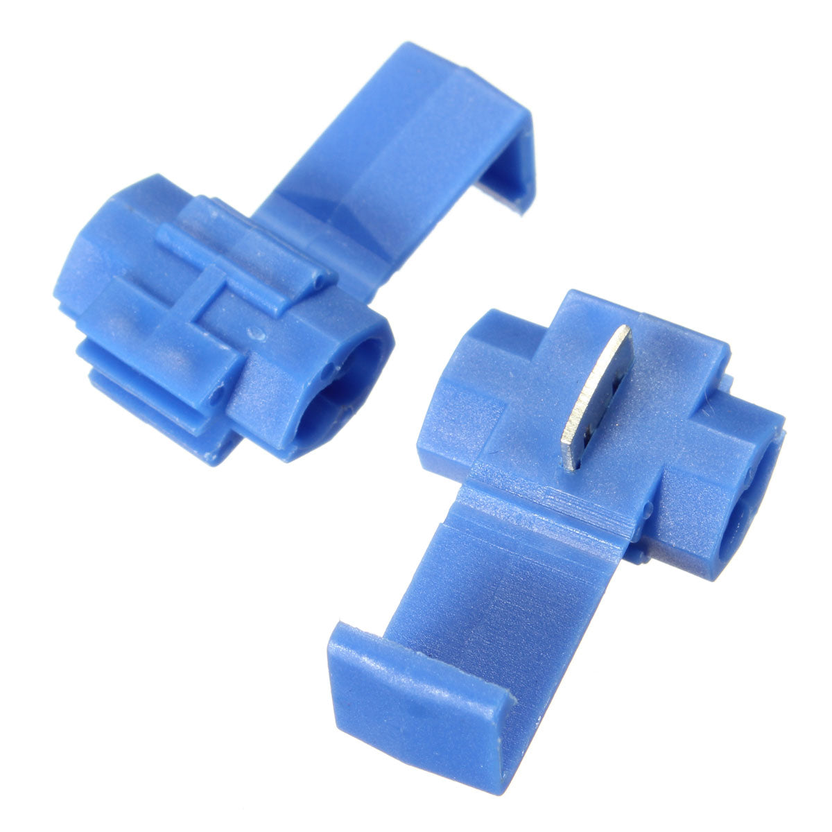 100Pcs Blue Scotch Lock Quick Splice Wire Connector Terminals ...