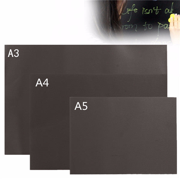 A3 A4 A5 Chalkboard Blackboard Magnetic Handpainted Personalised Memo ...
