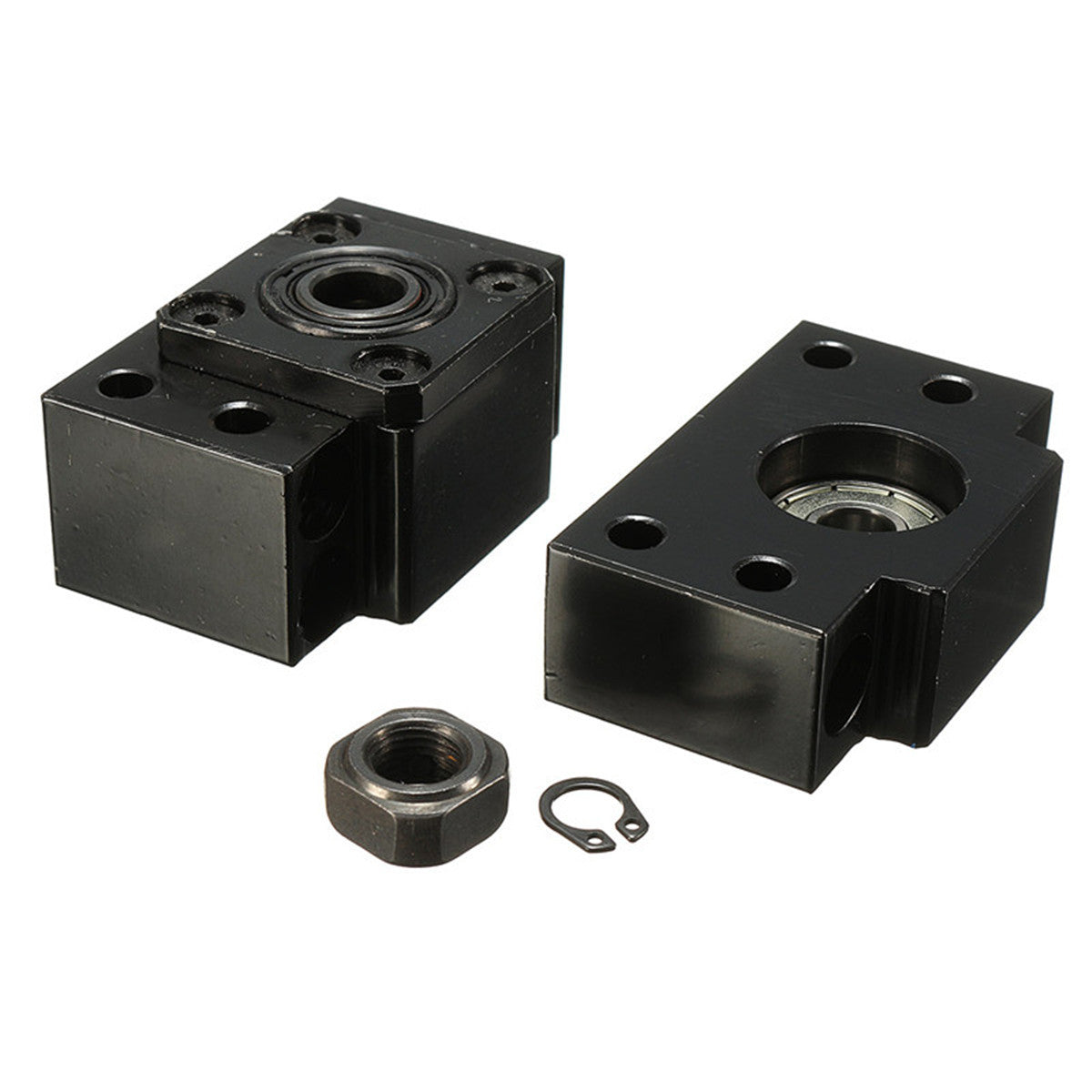 BK10+BF10 Ball Screw End Support Bearing Blocks For SFU1204 CNC Machin ...