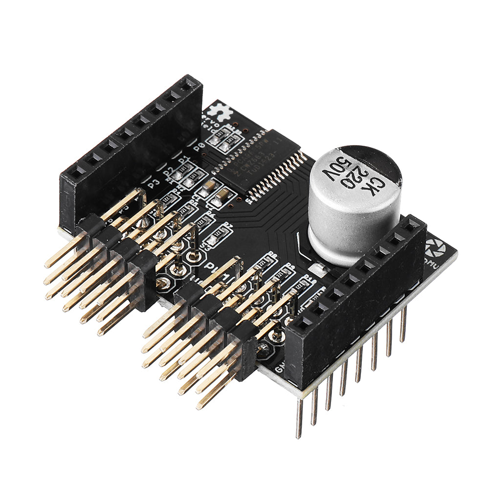 8 Channel Servo Motor Drive Module Multi-channel PWM Driver Board for ...