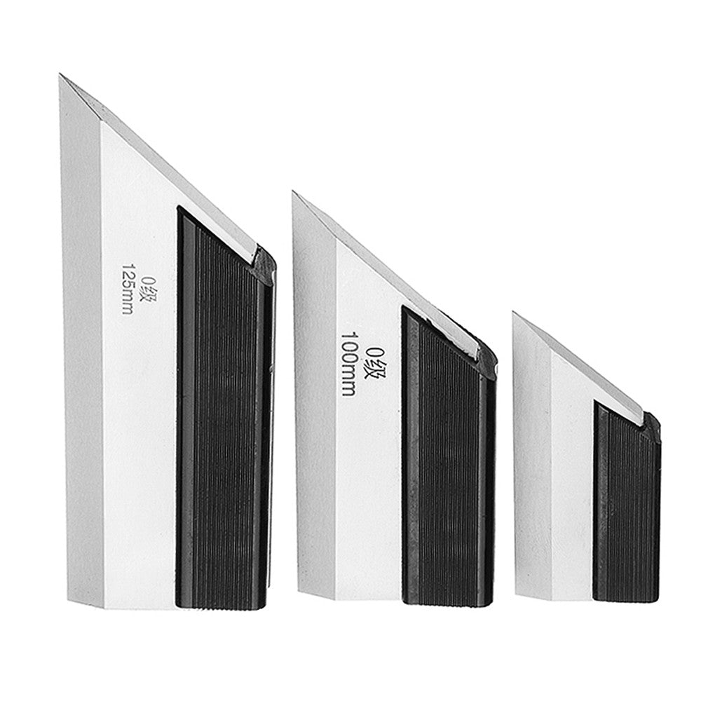 75/100/125mm Spring Steel Machinist Precision Layout Edge Ruler Straig ...