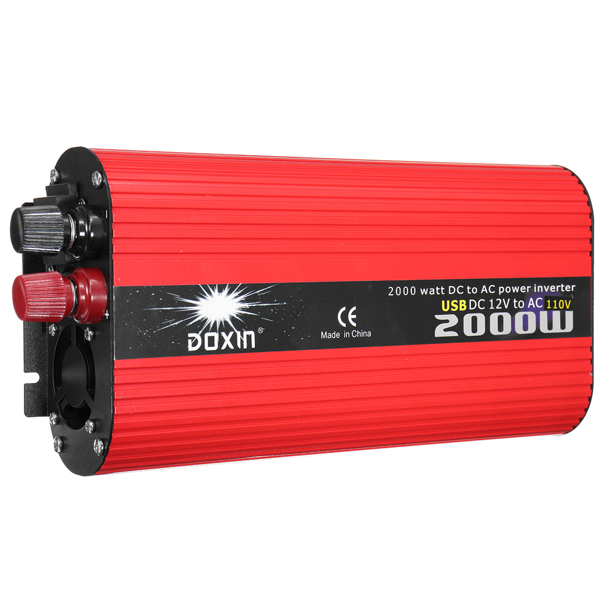 DOXIN 2000W Solar Power Inverter DC 12V/24V to AC 220V/110V Modified S ...